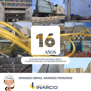 Constructora Inarco cumple 16 años de logros y gran trayectoria en Perú